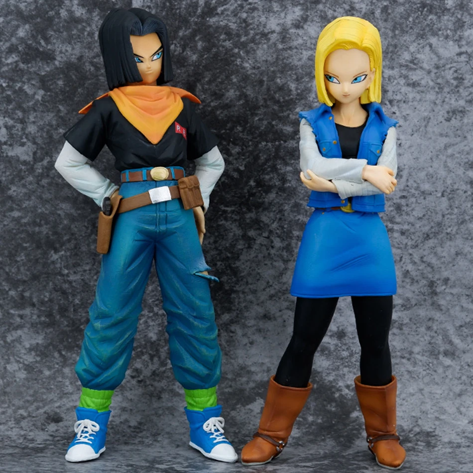 Anime-Dragon-Ball-Z-Android-17-18-Figure-Android-18-PVC-Action-Figures ...
