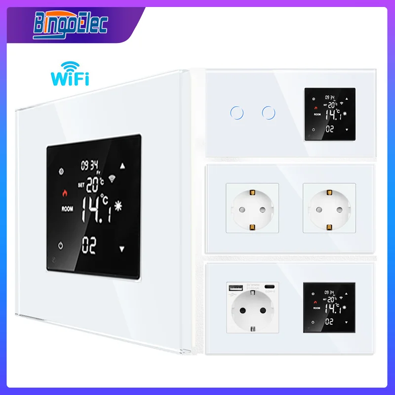 WiFi-Smart-Temperature-Controller-with-Light-Switch-Wall-Socket-WiFi ...