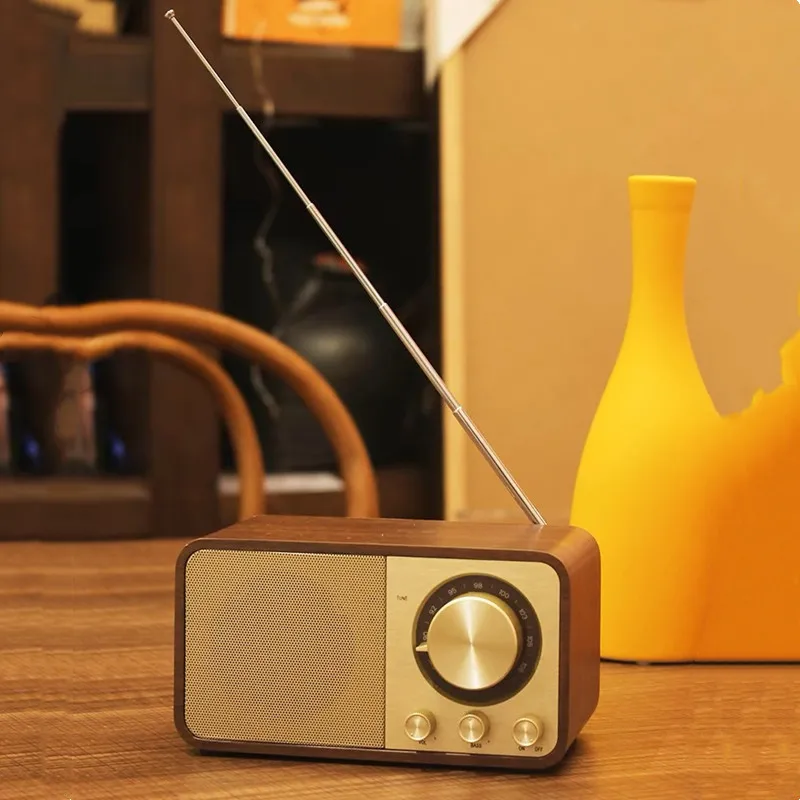 Wooden-Bluetooth-Compatible-5-0-Speaker-Retro-Classic-Soundbox-Stereo ...