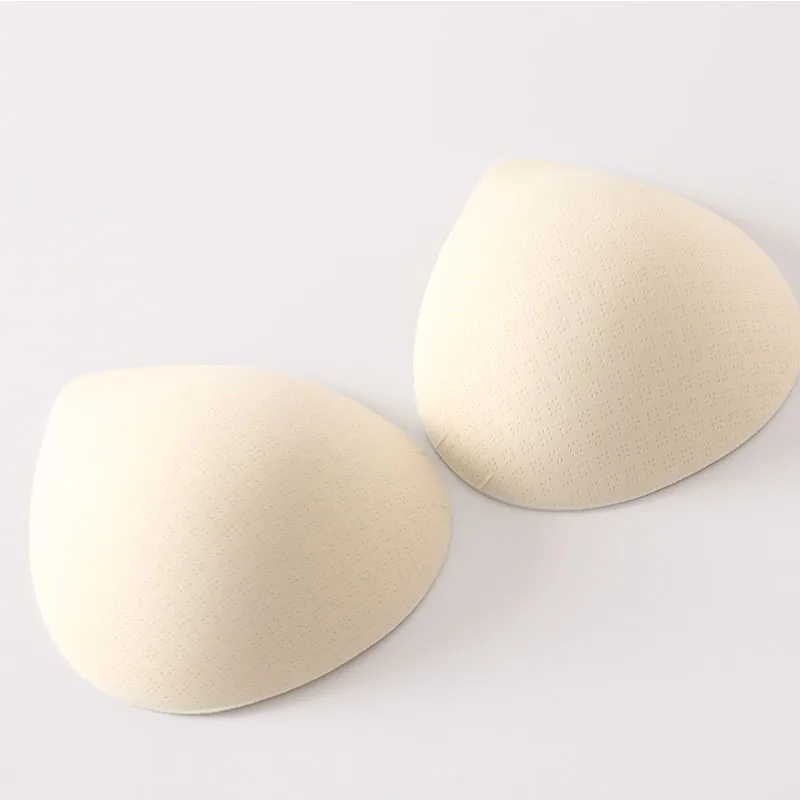 2pcs Thick Latex Bra Pads Push Up Breast Enhancer Removeable Bra ...