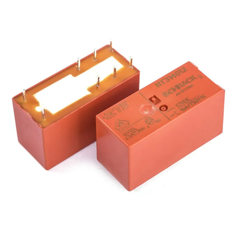 100% 오리지널 새로운 TE 릴레이 RT314012 RT314024 16A250VAC 8 핀 12V 24V, 전원 릴레이 10 ...