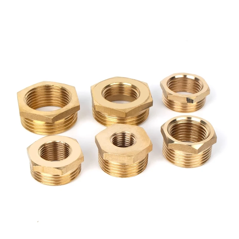 M5-M6-M8-M10-M12-M14-M16-M20-Metric-Male-To-Female-Thread-Brass-Reducer ...