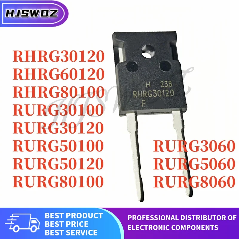 5 uds nuevo RHRG30120 RHRG60120 RHRG80100 RURG3060 RURG30100 RURG30120 ...