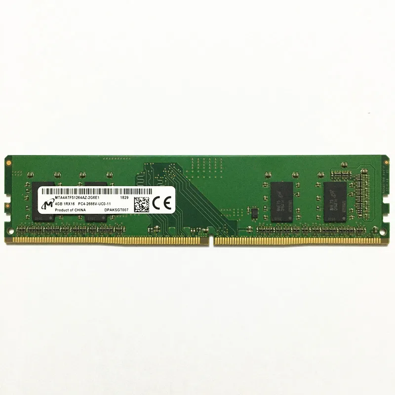 Micron DDR4 4GB 2666MHz Desktop Memory RAMs DDR4 4GB 1Rx16 PC4-2666V ...