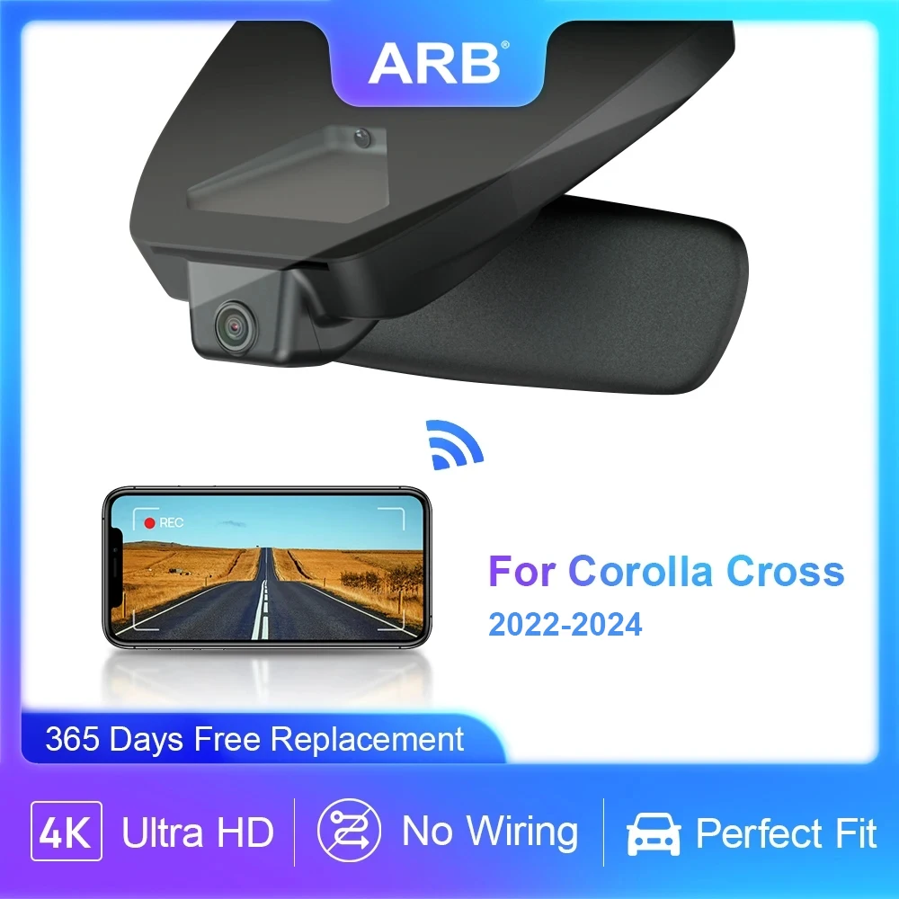 Dash-Camera-for-Corolla-Cross-2022-2023-2024-ARB-4K-2160P-UHD-Car-DVR ...