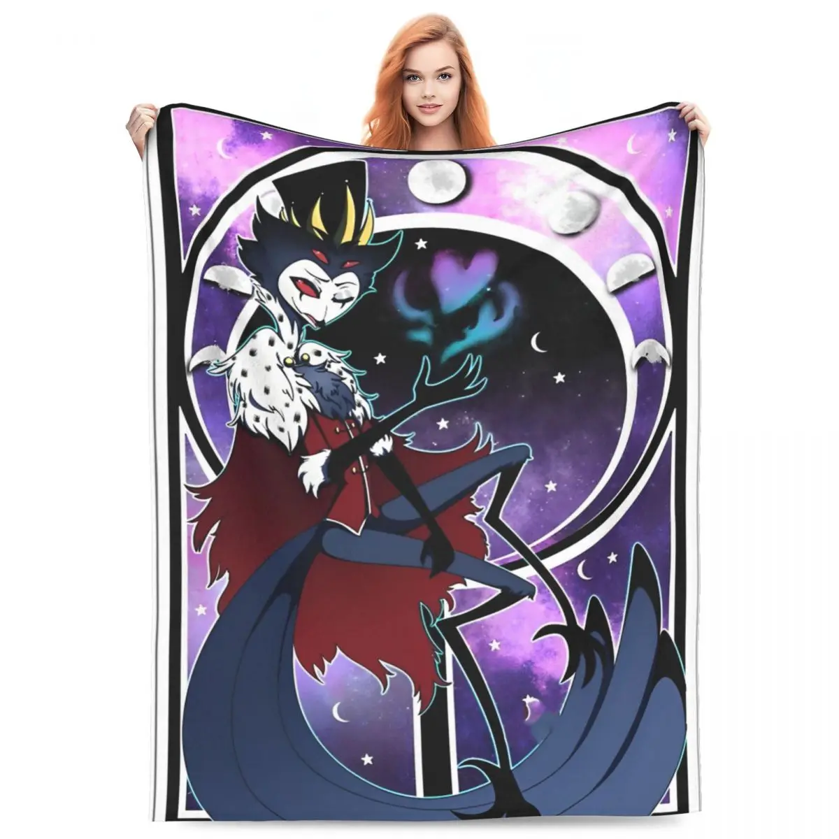 Helluva-Boss-Stolas-Blankets-Flannel-Autumn-Winter-Multi-function-Super ...