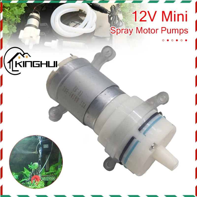 Water Pump Priming Diaphragm Mini Pump Spray Motor 12v Micro Pumps For ...