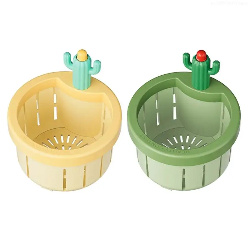 Cactus-Pattern-Kitchen-Sink-Strainer-Multifunctional-Waste-Collector ...