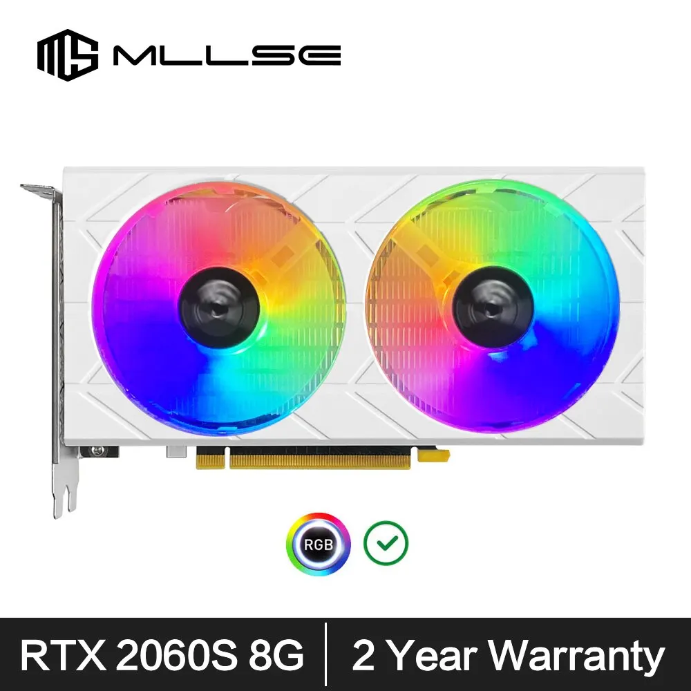 Placa gráfica Super MLLSE RTX 2060, 8GB, GDDR6, 256 Bit, PCI-E, 3.0 × ...