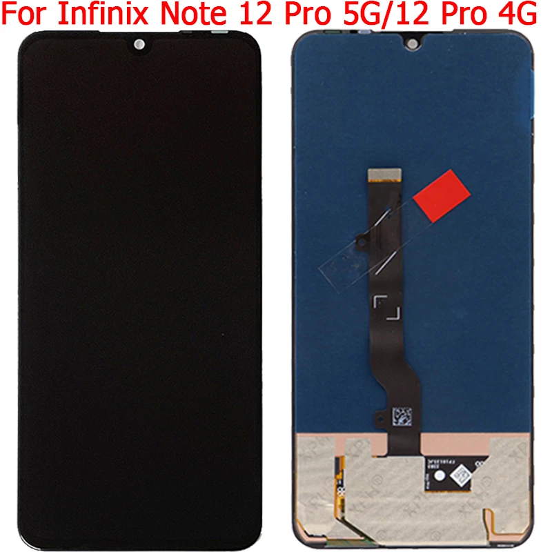 Original LCD For Infinix Note 12 Pro X676 X671 Display Screen With Frame 6.7" Infinix Note 11 ...
