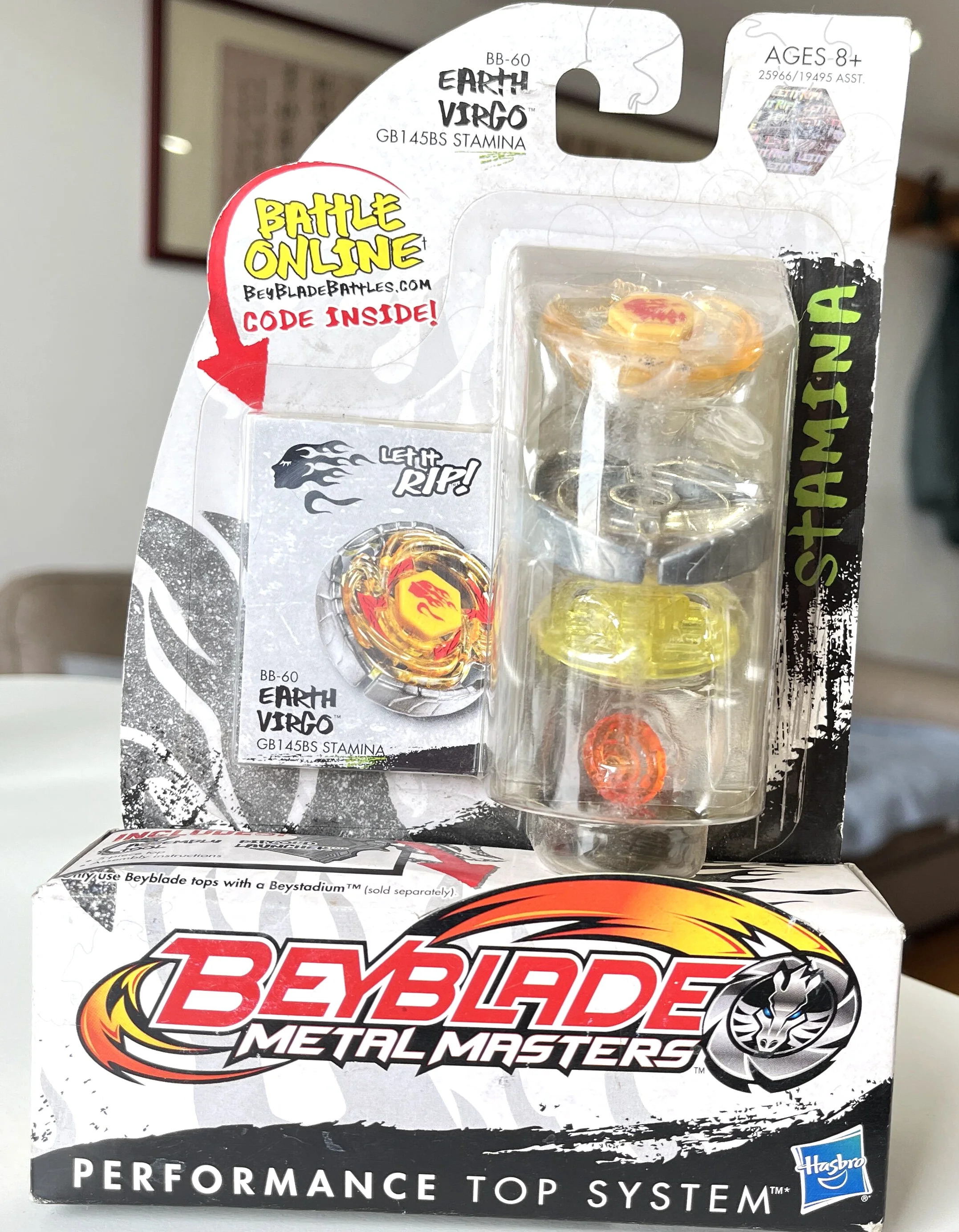 Beyblade Metal Masters Earth Virgo