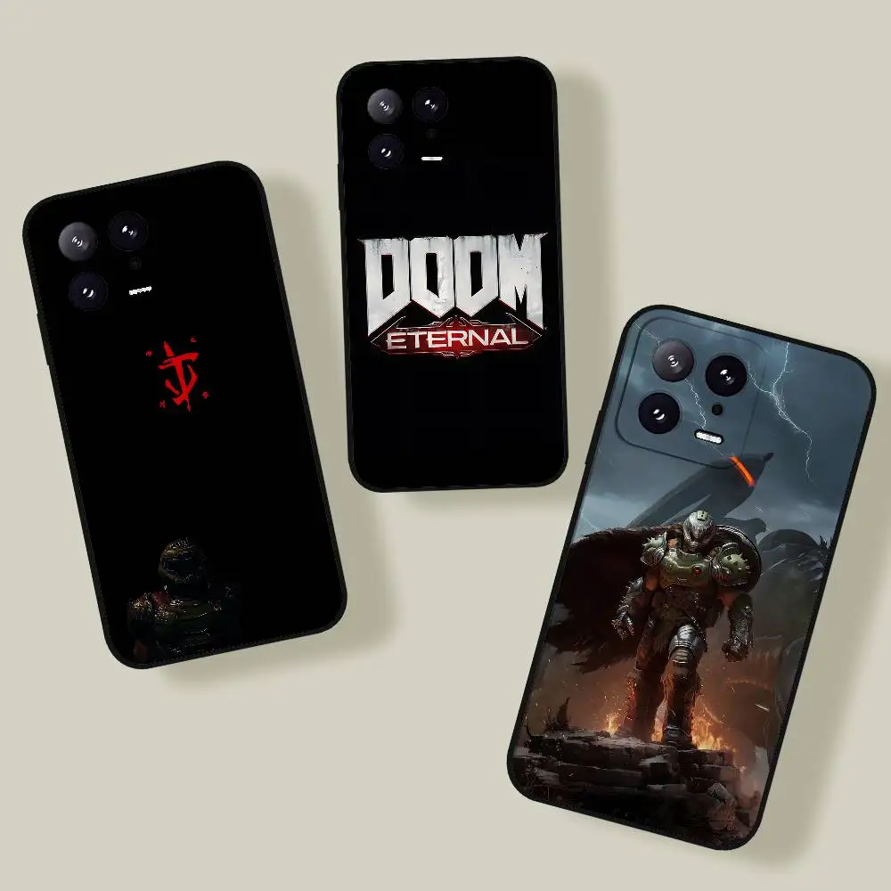 Game A-DOOM-Eternal Phone Case For Xiaomi 11 12 Redmi Note 11 5G 8T 9A ...