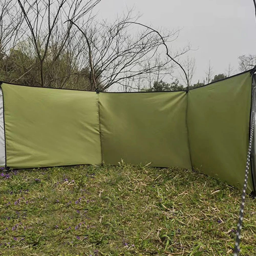 Outdoor-Foldable-Camping-Windscreen-Foldable-Oxford-Cloth-Beach-Privacy ...