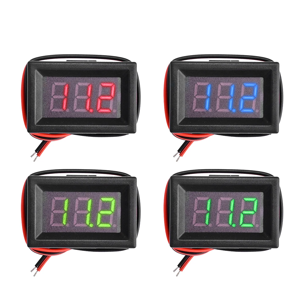 0-36-Inch-Digital-Voltmeter-DC4-30V-2-Lines-3-Digit-Voltage-Panel-Meter ...