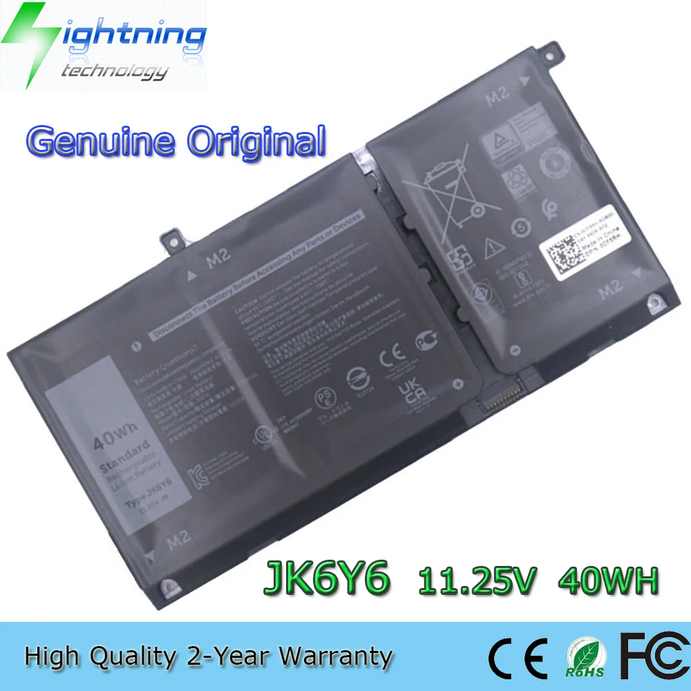 New-Genuine-Original-JK6Y6-11-25V-40Wh-Laptop-Battery-for-Dell-Inspiron ...