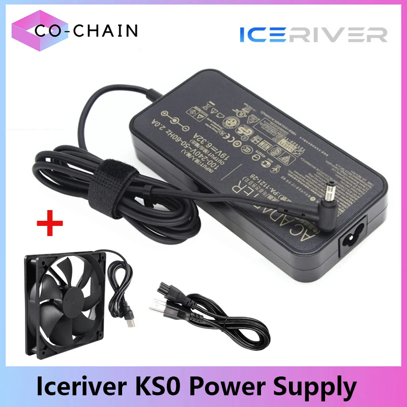 New-ICERIVER-KS0-Power-Supply-official-certification-PSU-ASUS-120W-DC ...
