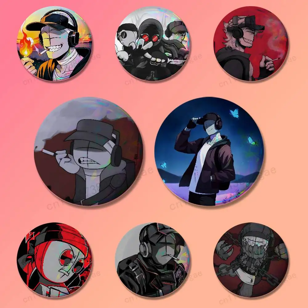 Badges personnalisés M-Madness C-Combat D-Deimos 25 32 44 58 75 mm ...
