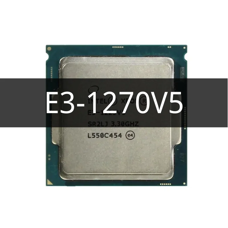 Xeon E3 1270V5 SR2LF CPU 3.60GHz 8M 80W LGA1151 E3 1270 V5 Quad core ...