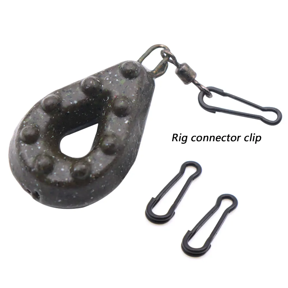 Lead Clips Quick Change Swivels 32-Piece Carp Fishing End Tackle Set ...