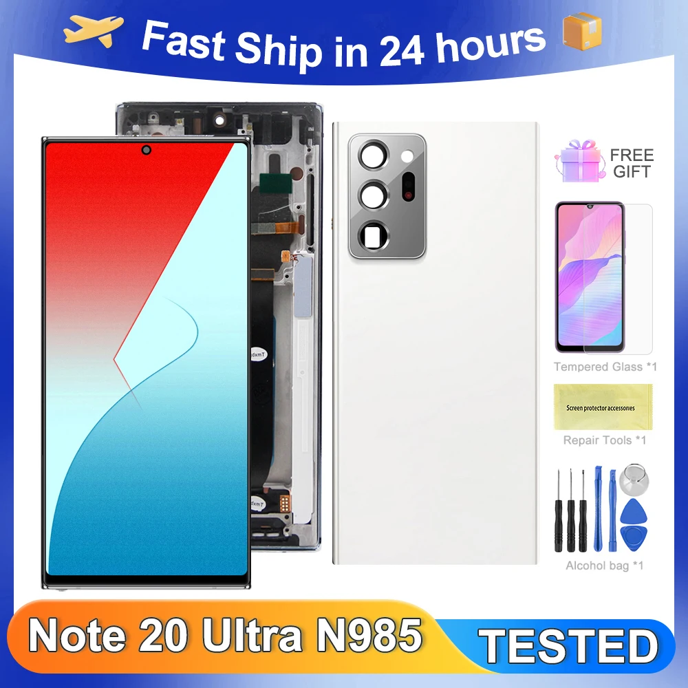 Tested Note 20 Ultra For Samsung Note20U N985 N985F N985U LCD Display ...