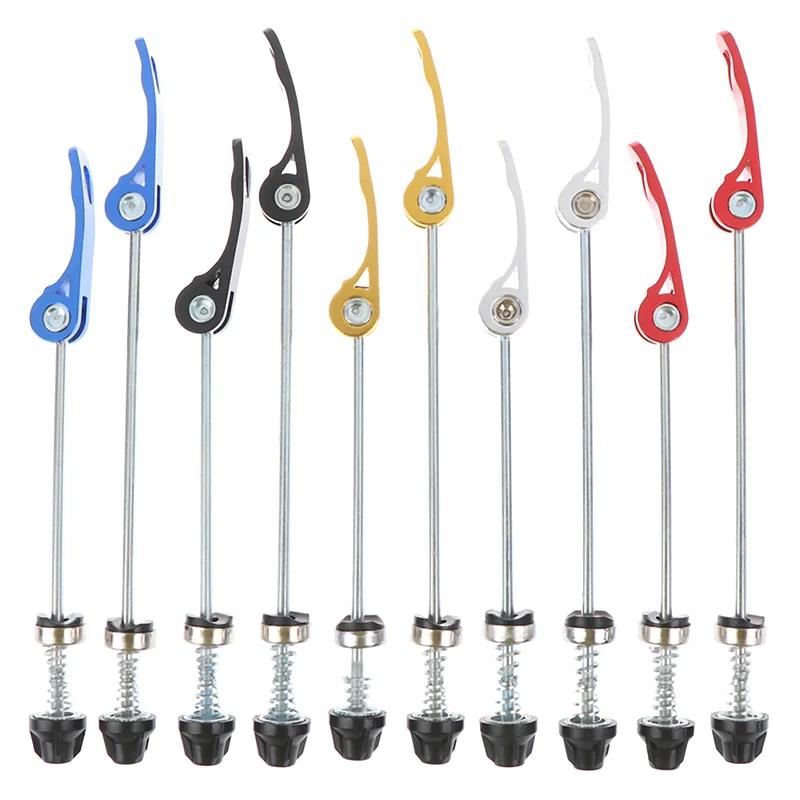 1-Pair-Aluminium-Alloy-Bicycle-Quick-Release-Wheel-Hub-Skewers-Mountain ...