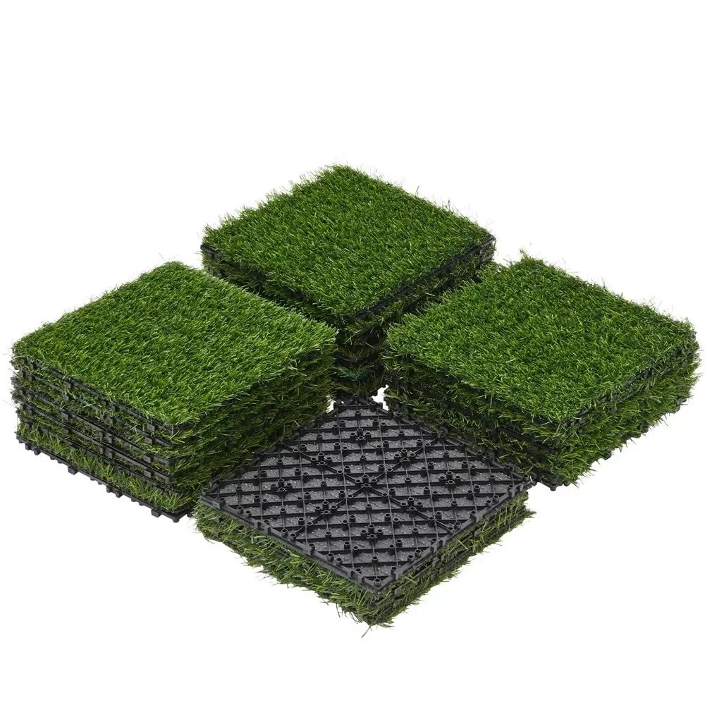 1-57-H-Interlocking-Artificial-Grass-Tiles-12-X-12-27-Pcs-Fake-Grass ...