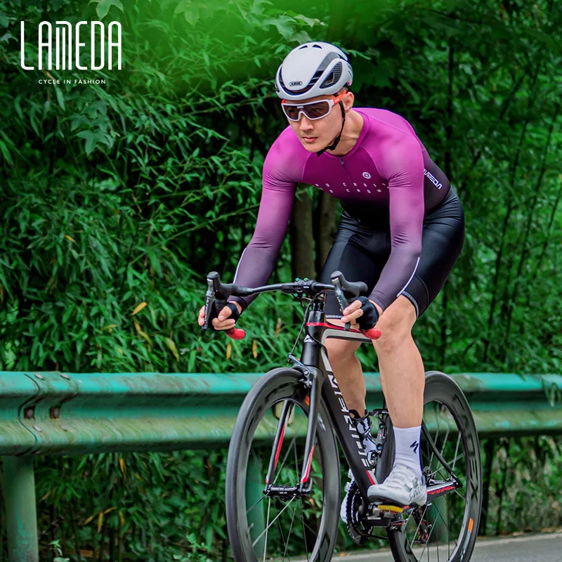 LAMEDA-One-Piece-Men-s-Jumpsuit-For-Cycling-Long-Sleeve-Bike-Padded-Shorts-Skinsuit-Bicycle ...