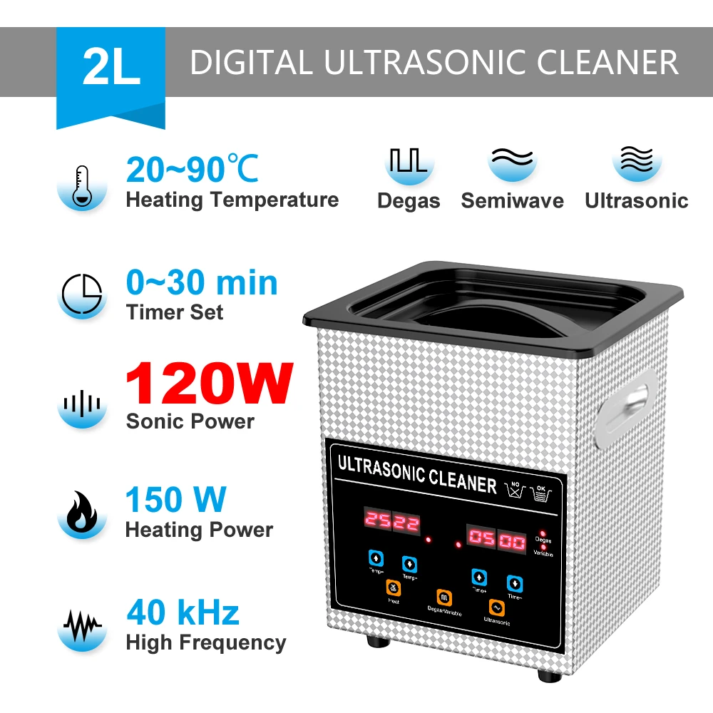 Skymen 6l Ultrasonic Cleaner Bath | Skymen 1 2l Ultrasonic Cleaner ...