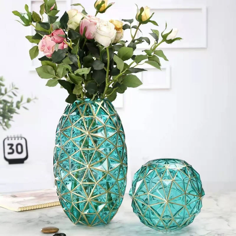 Luxury-Glass-Vases-for-Plant-Bottle-Flower-Pot-Nordic-Creative ...