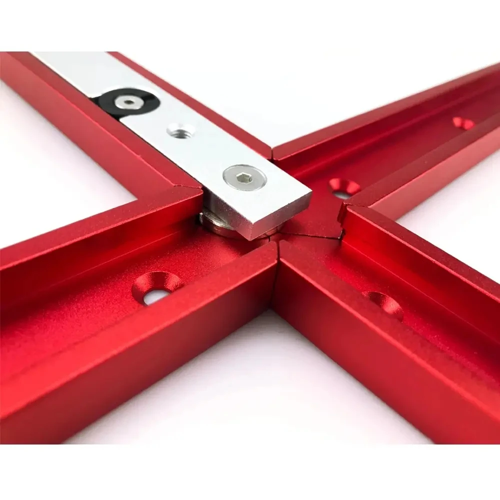 4Pcs 30 Type T-track Intersection Kit Aluminum T Slot Chute Miter Table ...