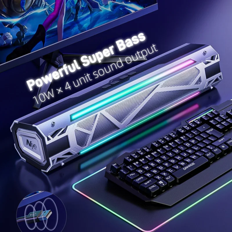 Desktop-Esports-Game-Speakers-powerful-Caixa-De-Som-Bluetooth-Speaker ...