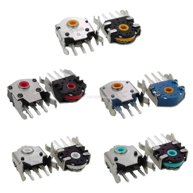 TTC-8mm-Silver-Green-Gold-Redness-Cores-Mouse-Wheel-Encoders-for-GPROX ...