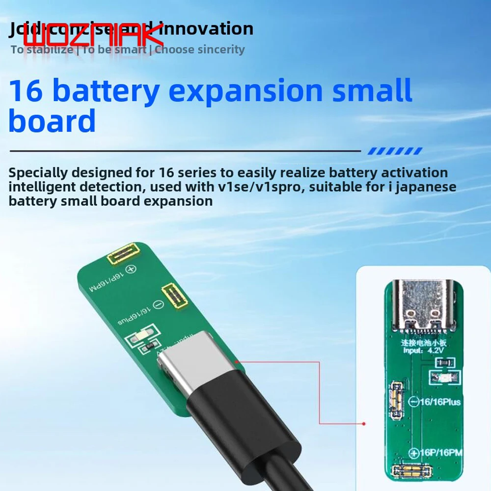 JCID Battery Detection Activation Board for Use With IPhone 16 Series ...