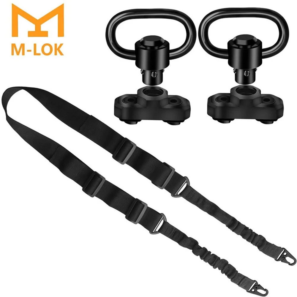 High-Quality-Tactical-Adjustable-2-Points-Gun-Sling-Shoulder-Strap-Belt ...
