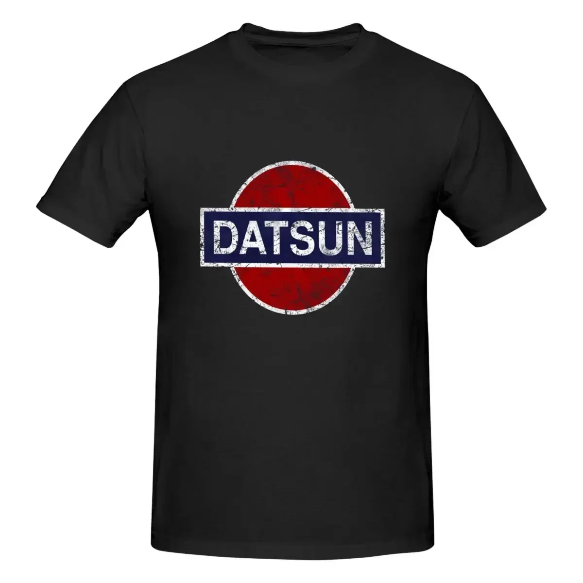 Datsun Vintage Car 100% Cotton T-shirt Men Classic T Shirts Men O-Neck ...