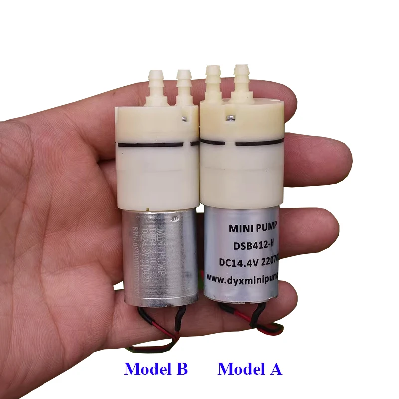 DSB412-H DC 12V 14.4V Small Mini 370 Motor Diaphragm Pump Self-priming ...