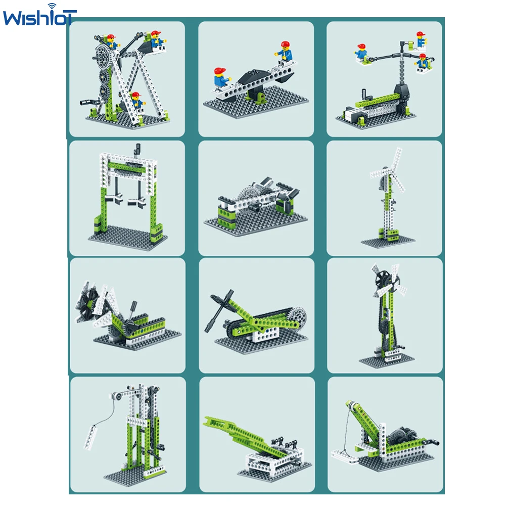MOC-4-in-1-Kit-Technical-Mechanical-Assembled-Building-Blocks-Pack ...