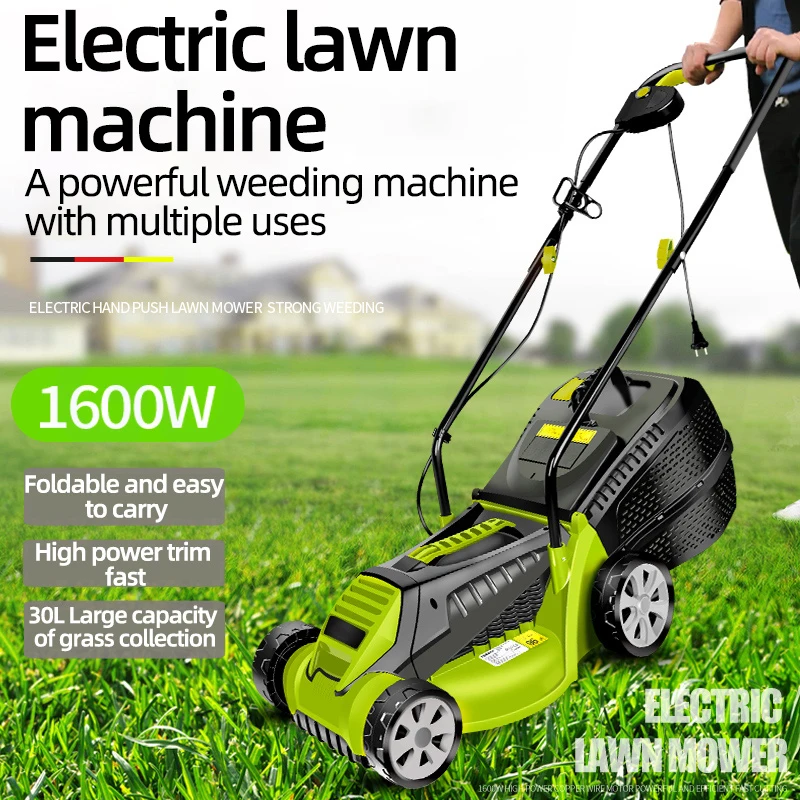 Multifunctional-Lawn-Mower-Adjustable-Cropper-Outdoor-Lawn-Mower-Weed ...