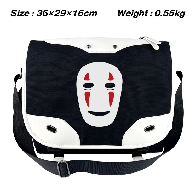 My Neighbour TOTORO Anime Messenger Bag Student Black and White Color ...