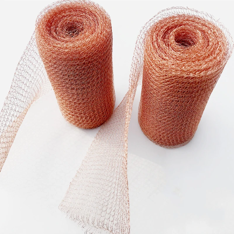 Pure Copper Mesh Woven Filter Sanitary Food Grade for Distillation ...