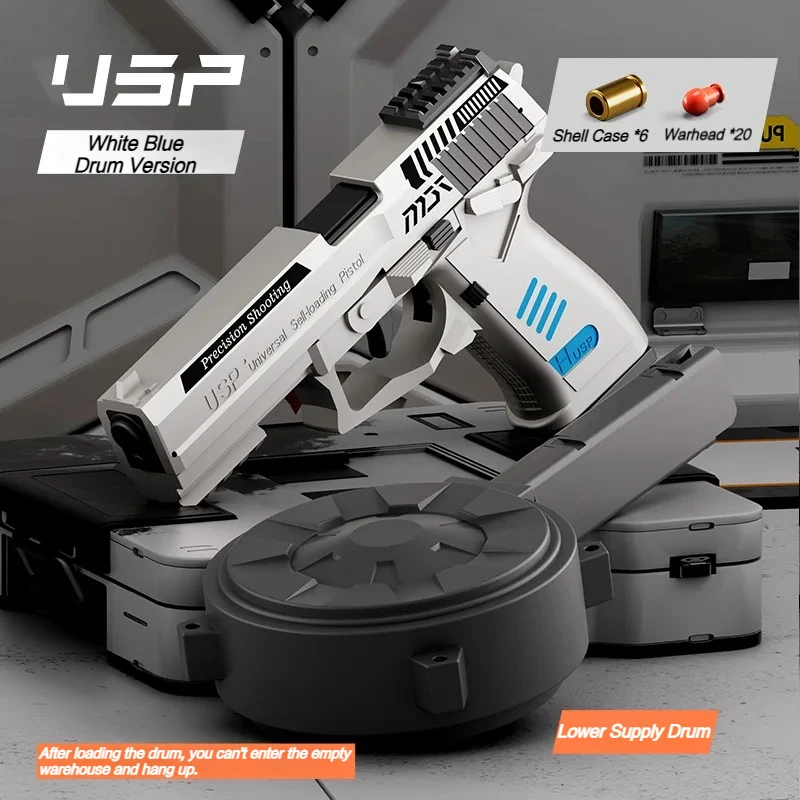 USP-Continuous-Firing-Shell-Ejecting-Pistol-With-Bouncing-Drum-Laser ...