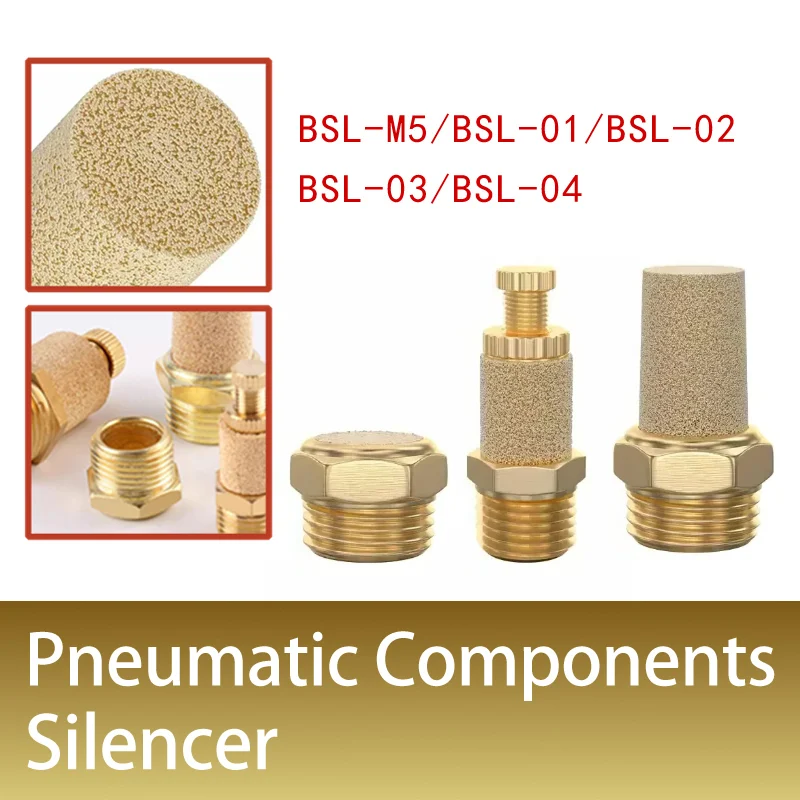 Pneumatic-Components-BSL-M5-BSL-01-BSL-02-Noise-Filter-Reducer-Connector-Solenoid-Silencer-BSL ...