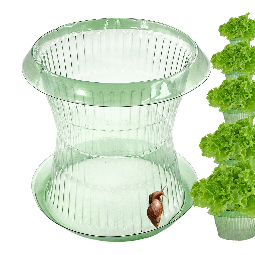 Garden-Guard-Plant-Snail-Slug-Collar-Protection-Vegetable-Green-Planter ...