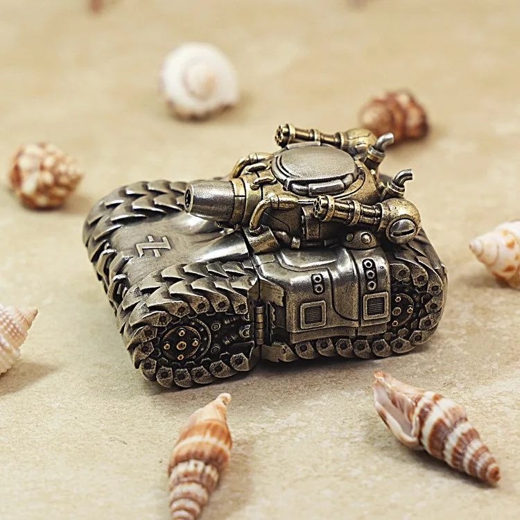 Genuine-Zippo-3D-Tank-tank-oil-lighter-copper-windproof-Kerosene ...