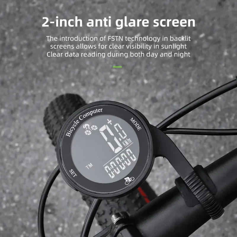Bike Computer Cycling Speedometer Wireless Speedometer Bicycle Digital ...