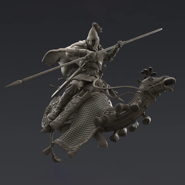 1/12 Resin Model Figure Kits GK , Historical themes，Unassembled And ...