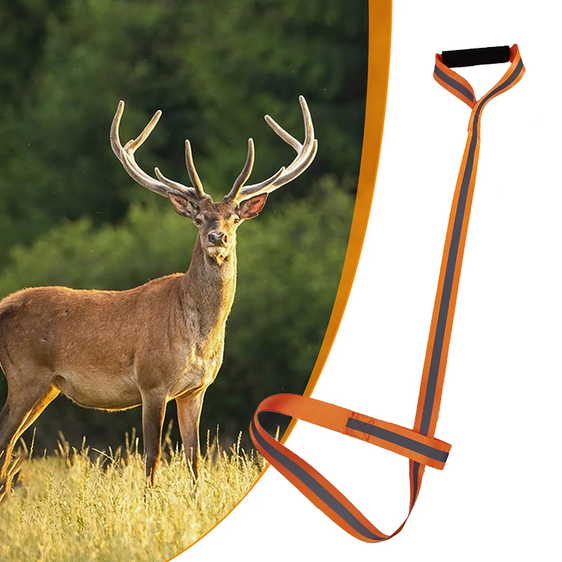 Deer Drag Harness Durable Deer Drag Strap with Comfortable Handle Tow ...
