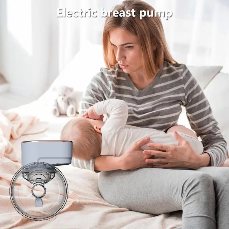 Portable-Silent-Electric-Breast-Pump-Automatic-Milker-USB-Chargable ...