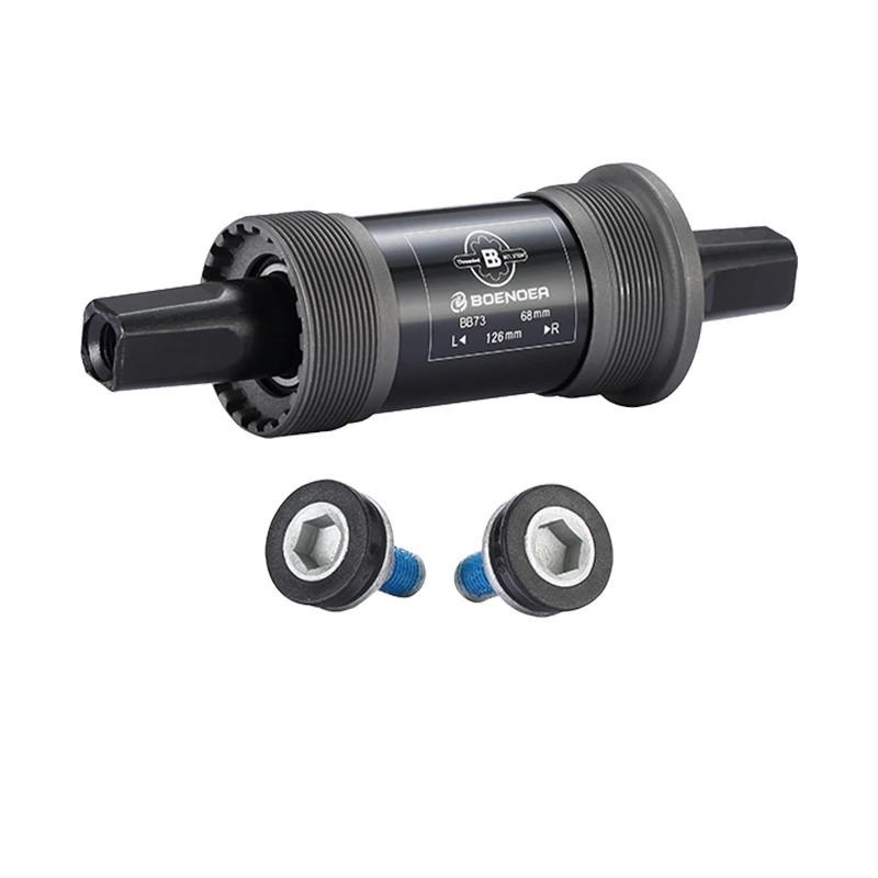 Bike Bottom Bracket 68mm Power Spline Bottom Bracket Bicycle Square Cartridge Taper for Square ...