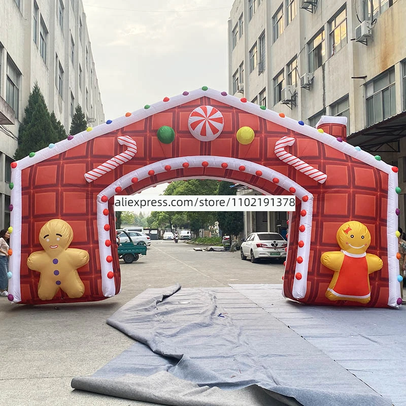Factory-Sales-Cheap-Inflatable-Gingerbread-Man-Inflatable-Cookie-Candy ...